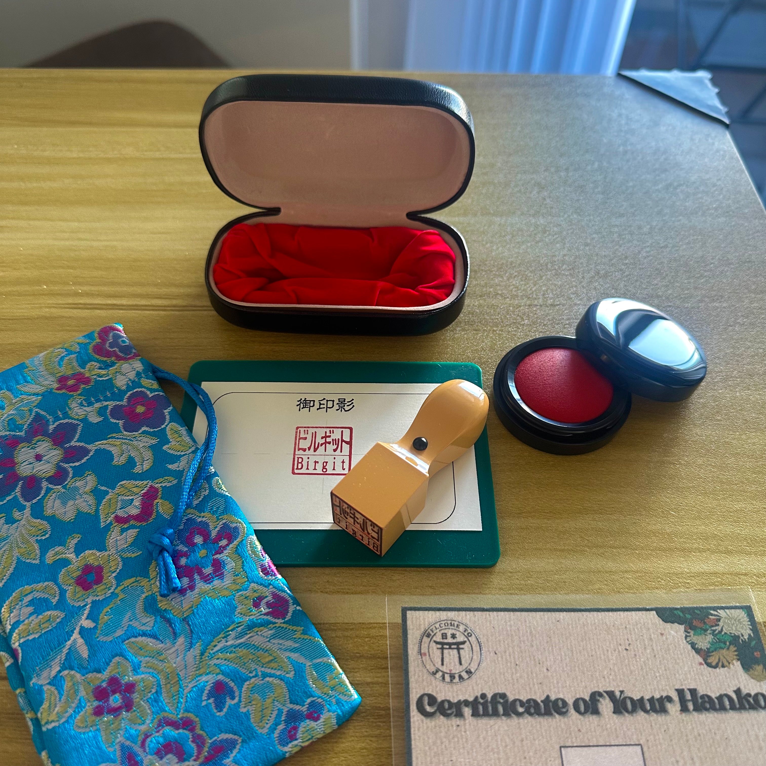 HANKO JAPAN | Personalized Japanese Name Stamp